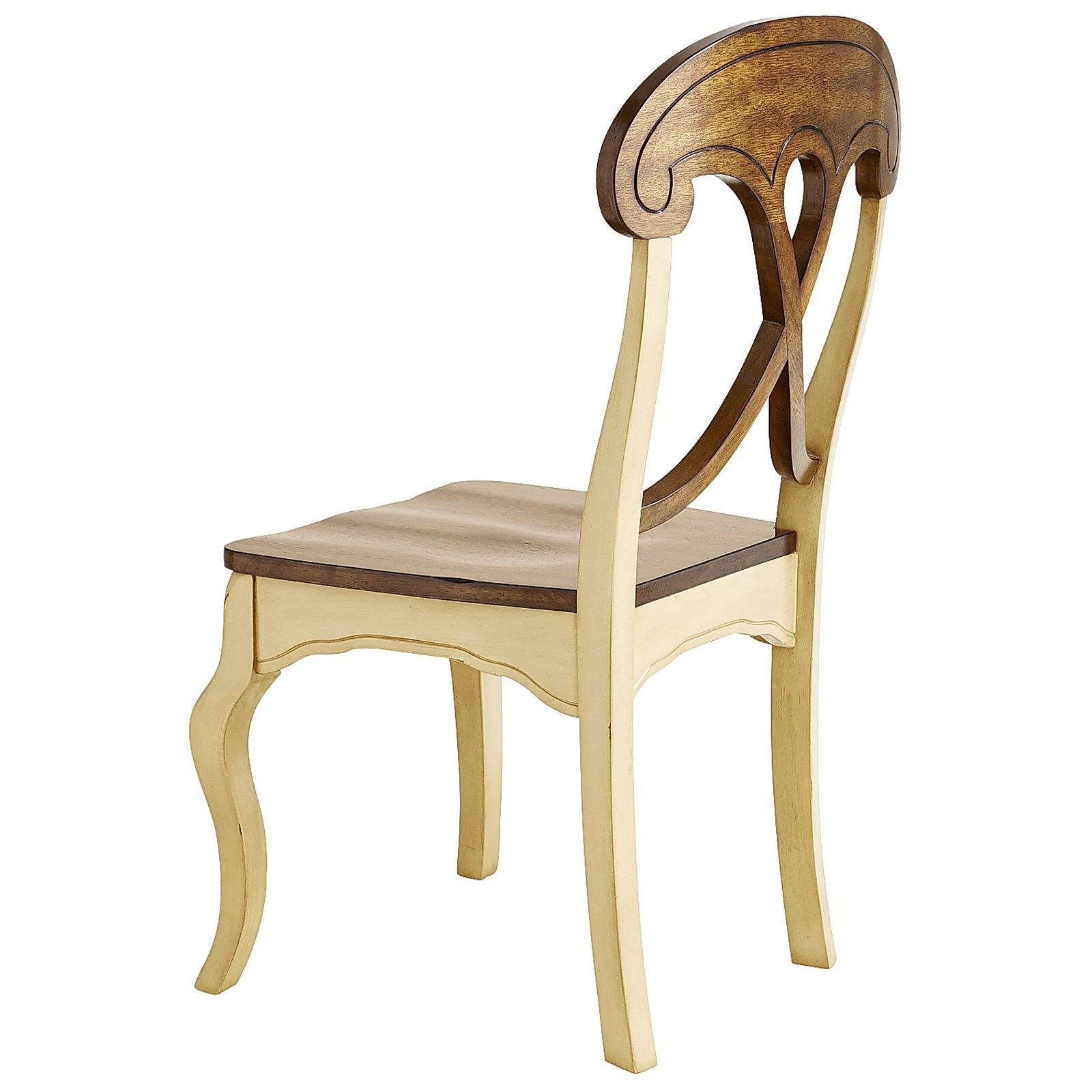 MARCHELLA Dining Chair Antique Ivory Gray - Dining chairs - Furniture ...