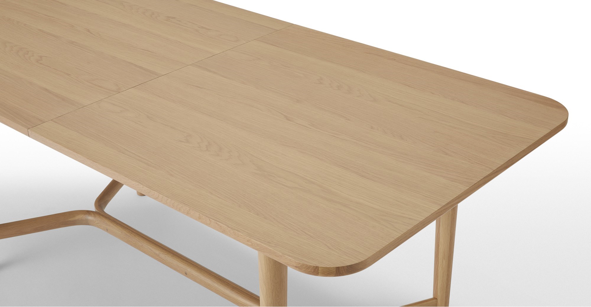 GIDEON Shaker 8-10 Seat Extending Dining Table Solid Oak - Dining ...