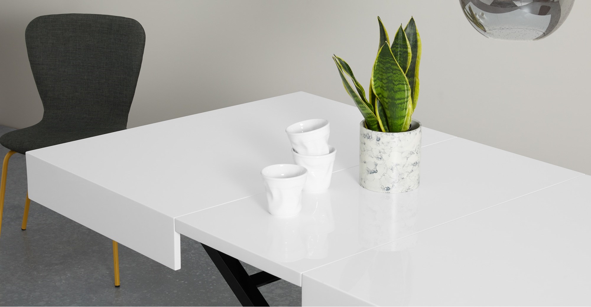 RHYS Dining Into Coffee Table Expandable White - Coffee & side tables ...