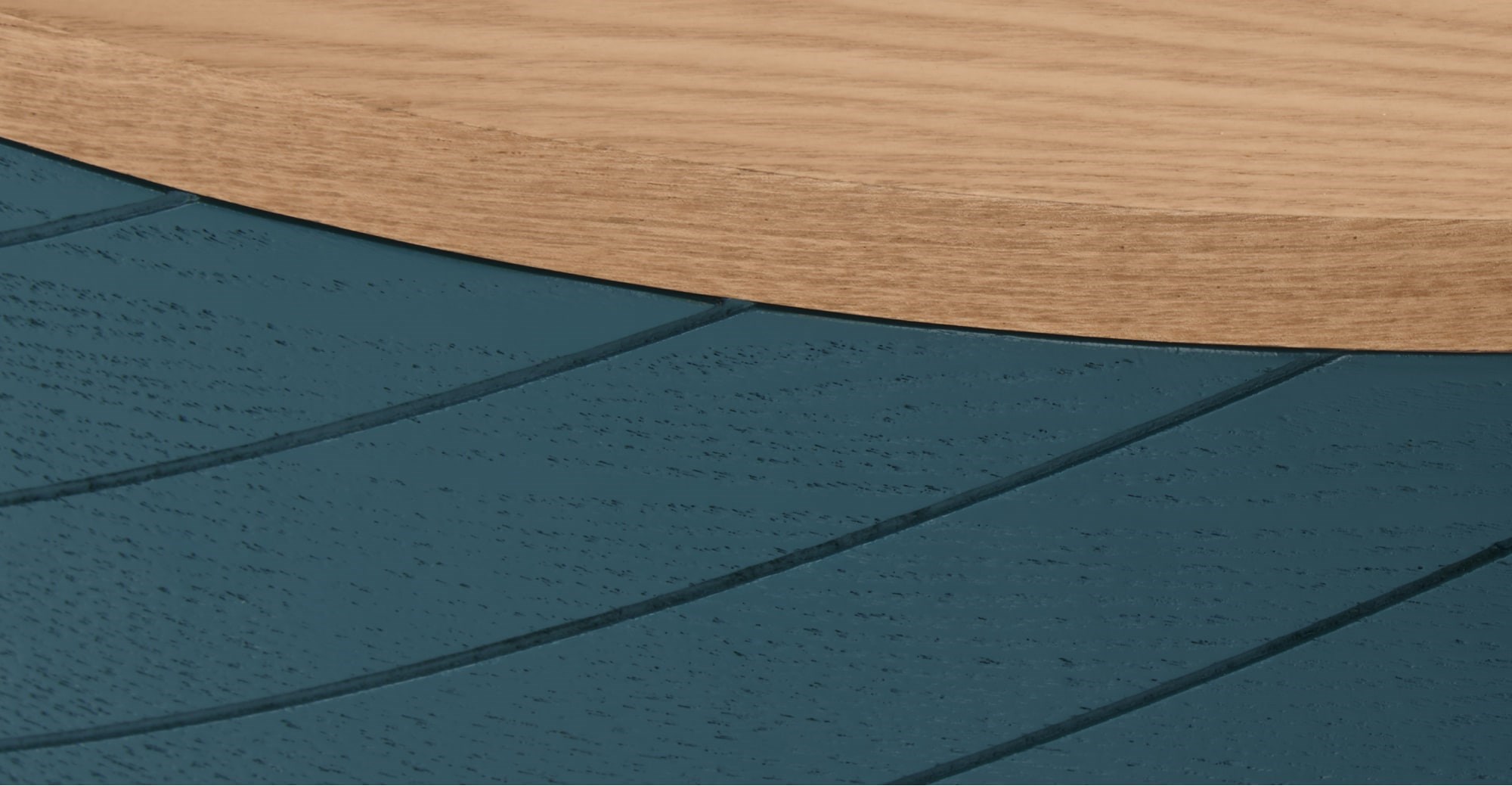 NOVAK Coffee Table Ash and Teal - Coffee & side tables - Furniture ...